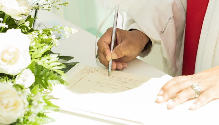 How To Fill Out A Marriage License Free Ordination